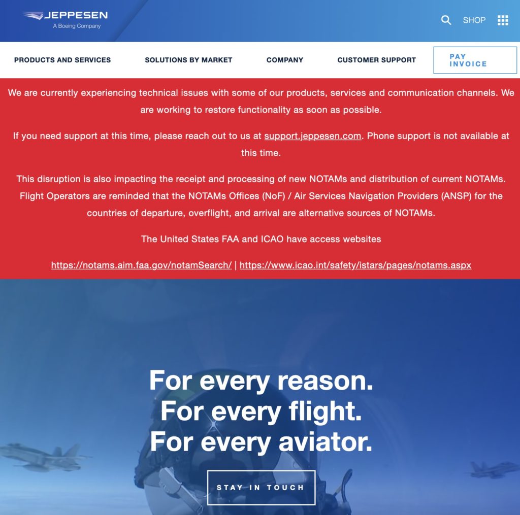 Boeing Jeppesen Ransomware Attack: Aviation Services Impact