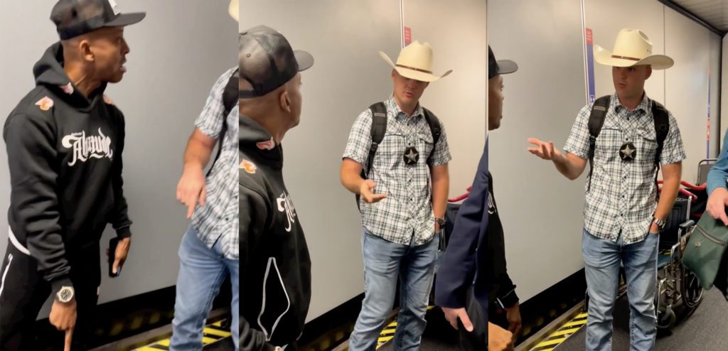 Black Rapper Blasts White Police Officer Who Stopped Him While Boarding ...