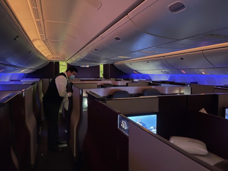 Review: Qatar Airways 777-300ER Qsuite Business Class - Live and Let's Fly