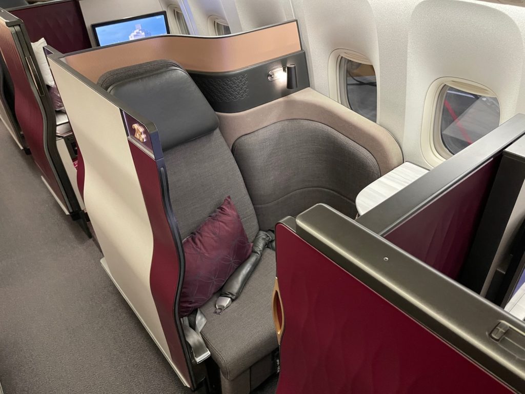 Review: Qatar Airways 777-300ER Qsuite Business Class - Live and Let's Fly