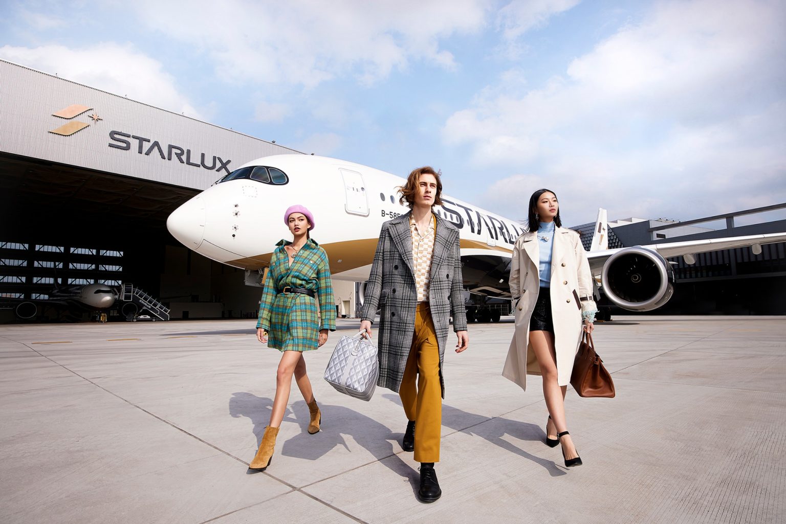 Starlux Promotes New Airbus A350 With Seductive Models - Live and Let's Fly