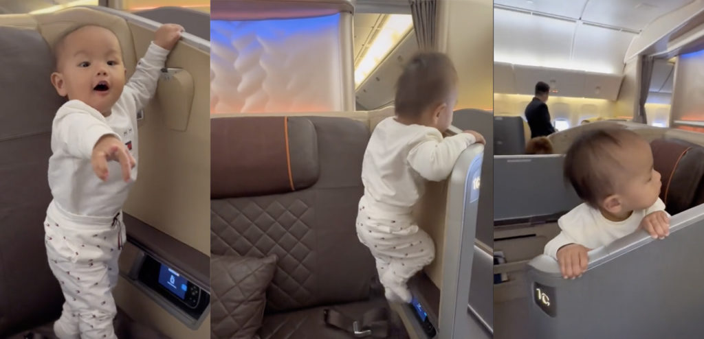 Family Flaunts Toddler In First Class - Live and Let's Fly