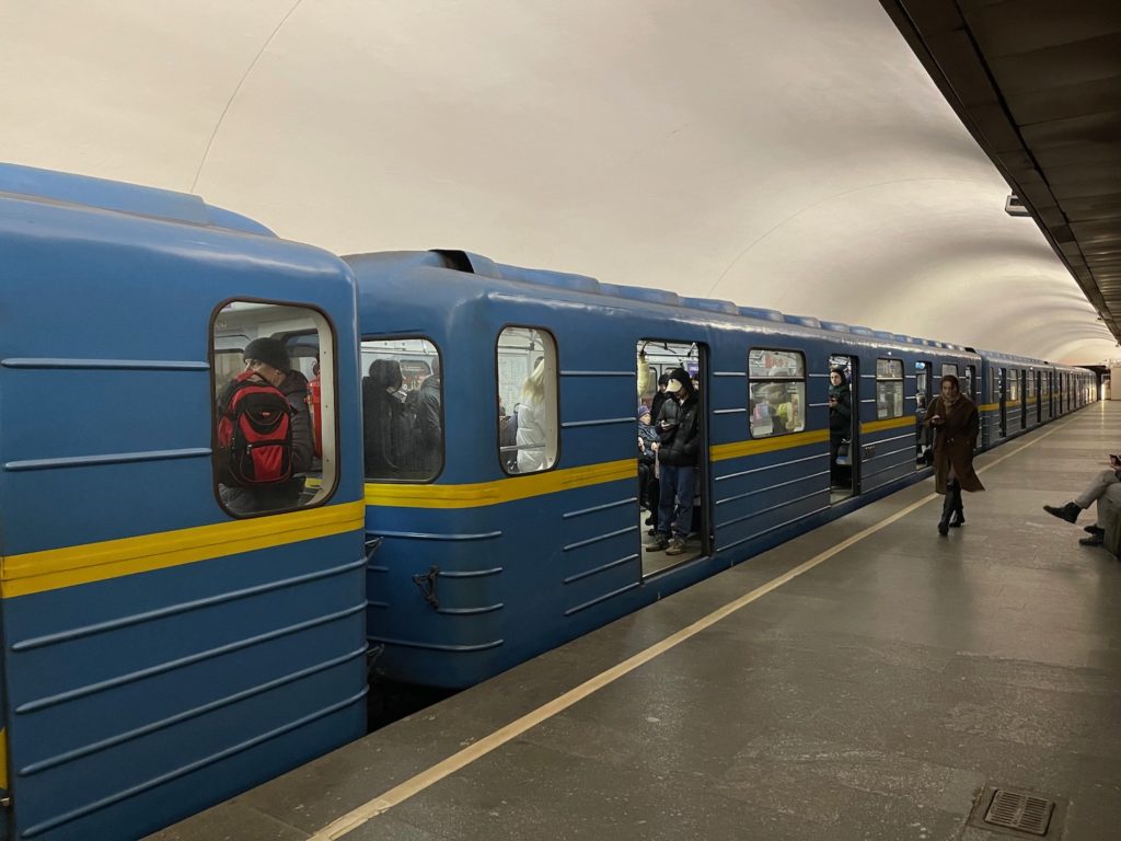 A Ride On The Kyiv Metro - Live and Let's Fly