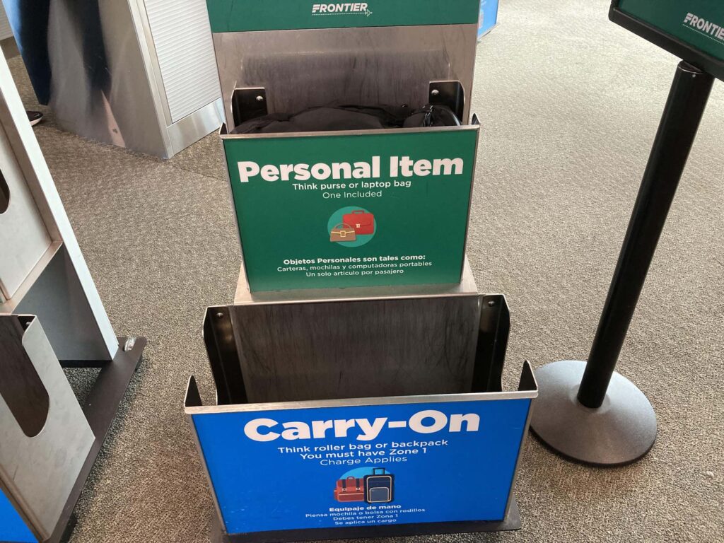 Frontier Airlines Pays Bonus To Gate Agents For Stopping Oversized Bags Frontier Airlines Pays Bonus To Gate Agents For Stopping Oversized Bags