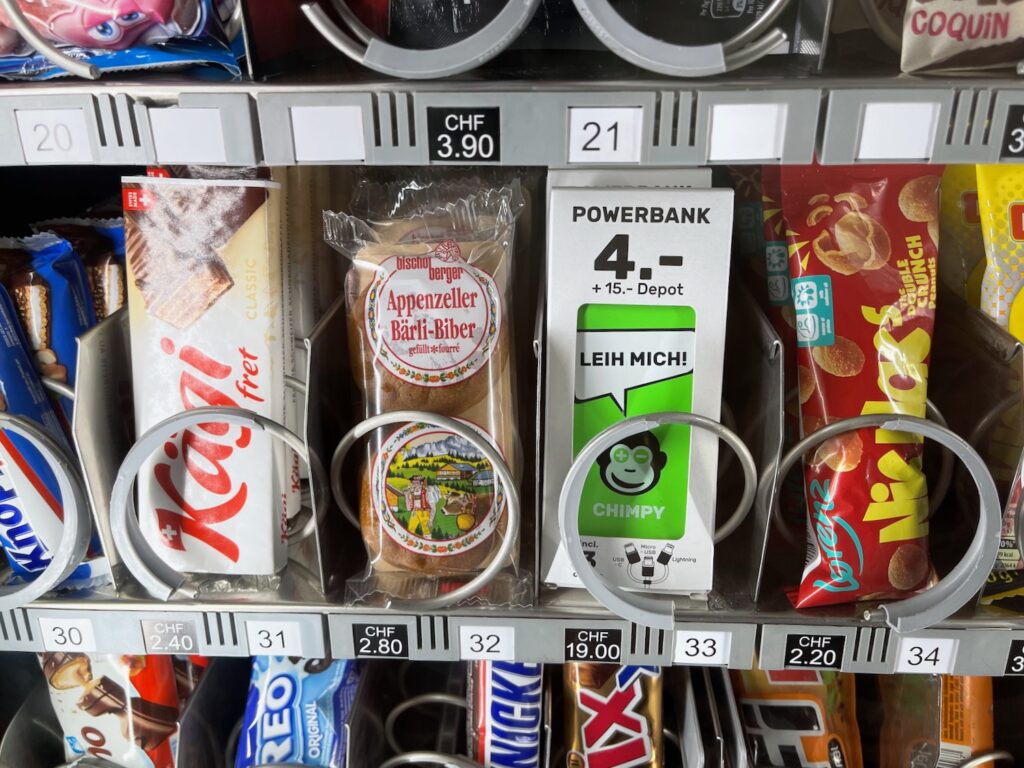 Swiss Humor: Rail Station Vending Machines - Live and Let's Fly
