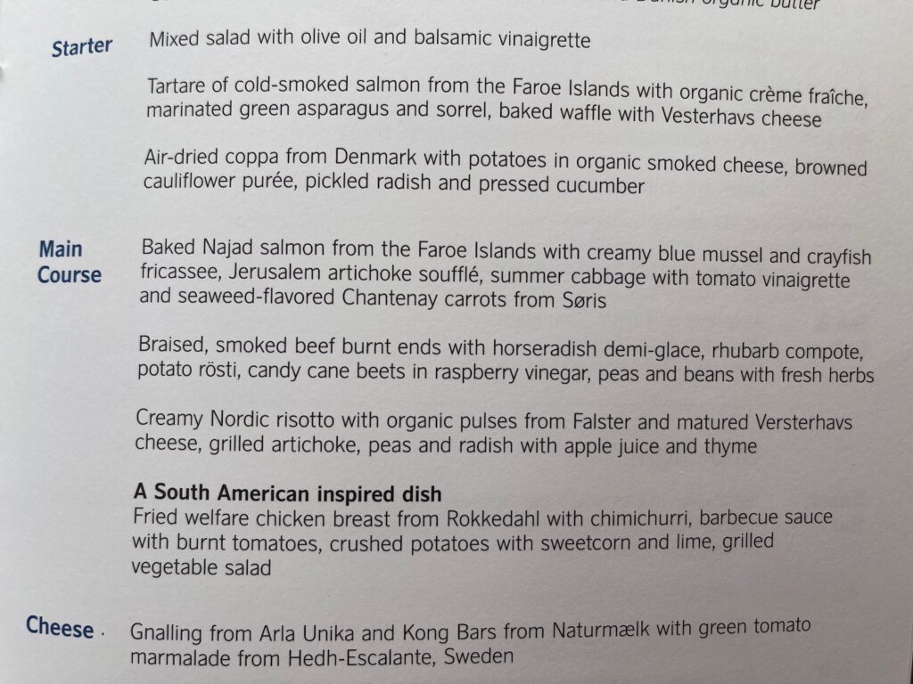 My Premium Menu Experience On SAS (Order A Business Class Meal In ...