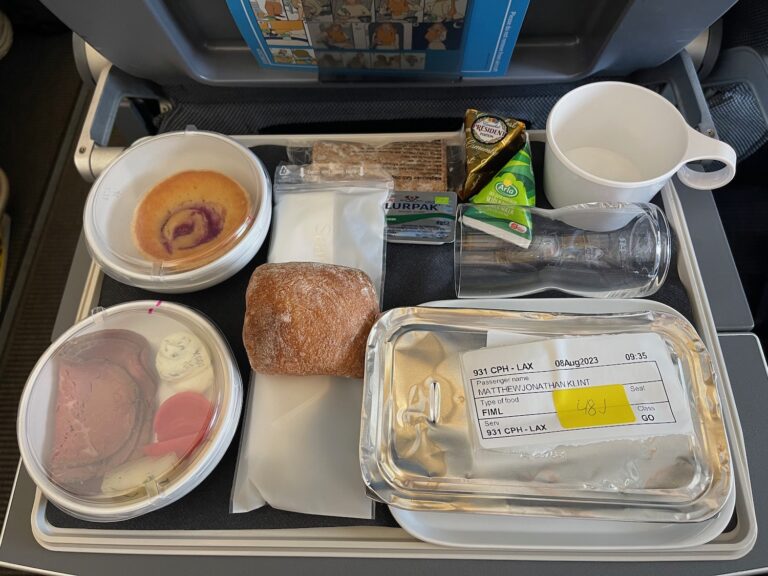 My Premium Menu Experience On SAS (Order A Business Class Meal In ...
