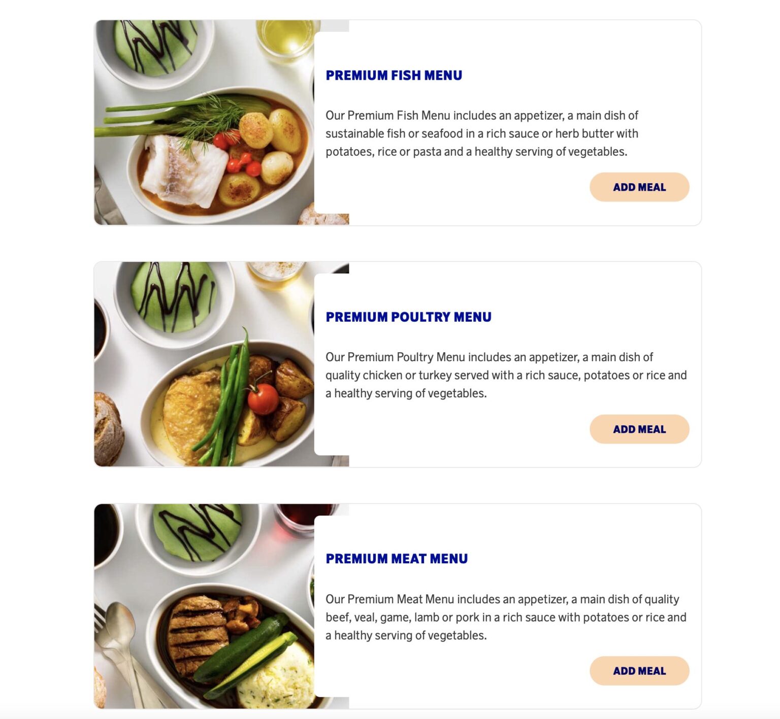 My Premium Menu Experience On SAS (Order A Business Class Meal In ...