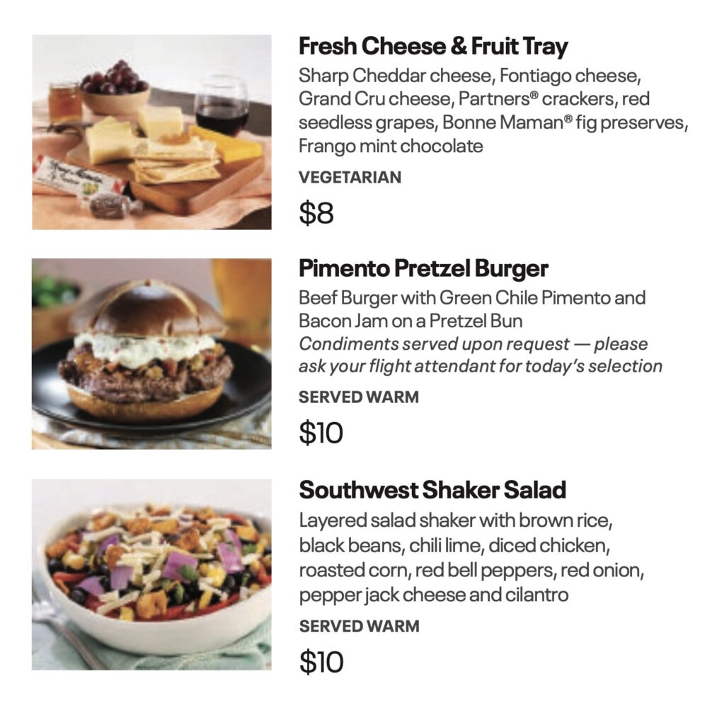 United Airlines Updates Bistro On Board Menu For October 2023 - Live ...