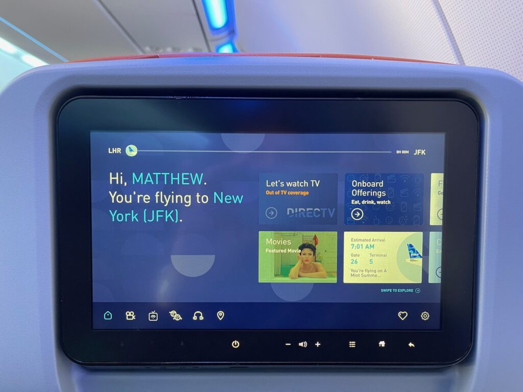 Review: JetBlue A321neo Economy Class London - New York - Live and Let ...