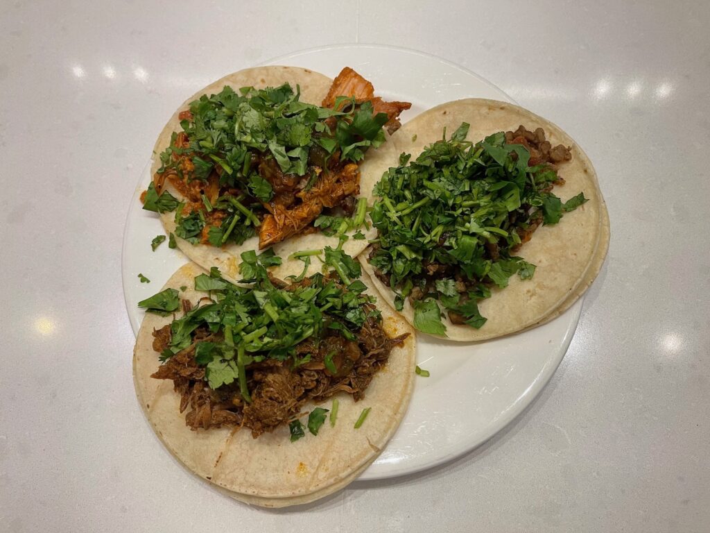 Tacos At LAX Maple Leaf Lounge! - Live and Let's Fly