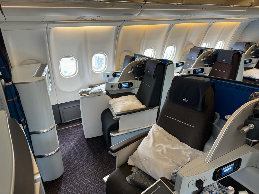 KLM A330 Business Class: Solid, But Uninspiring - Live and Let's Fly