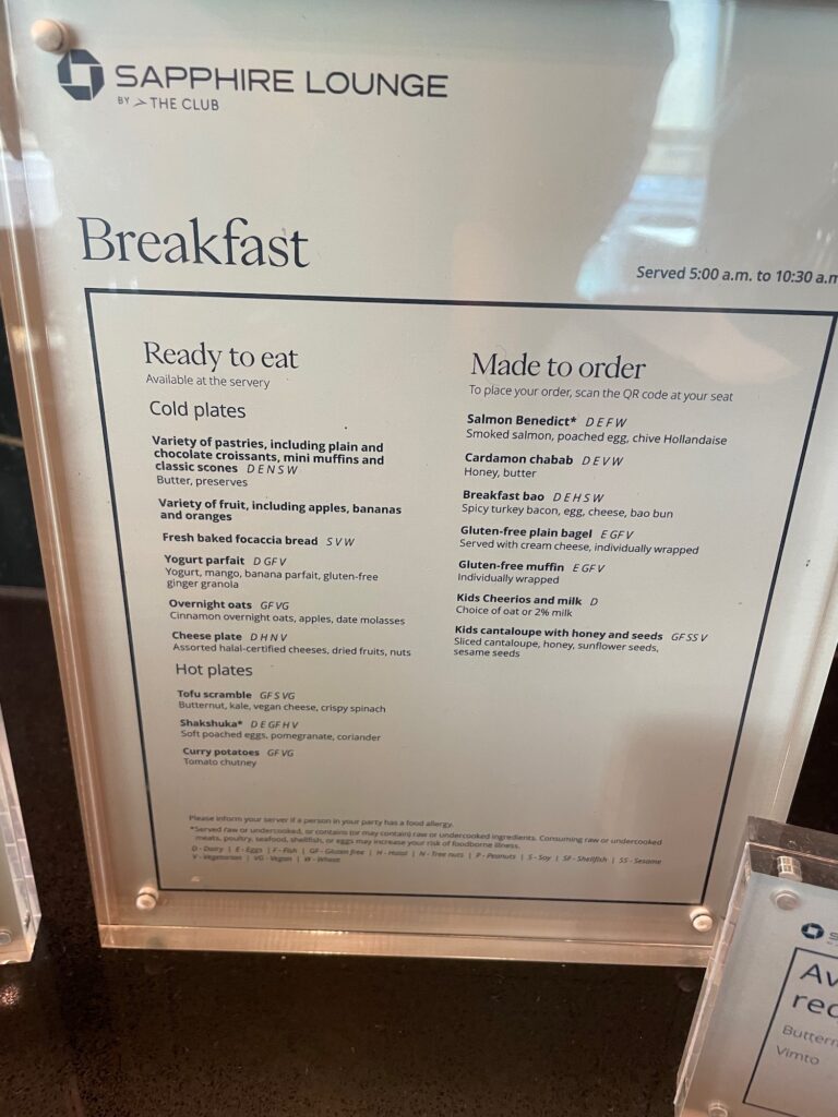 Review: Chase Sapphire Lounge New York (JFK) - Live and Let's Fly