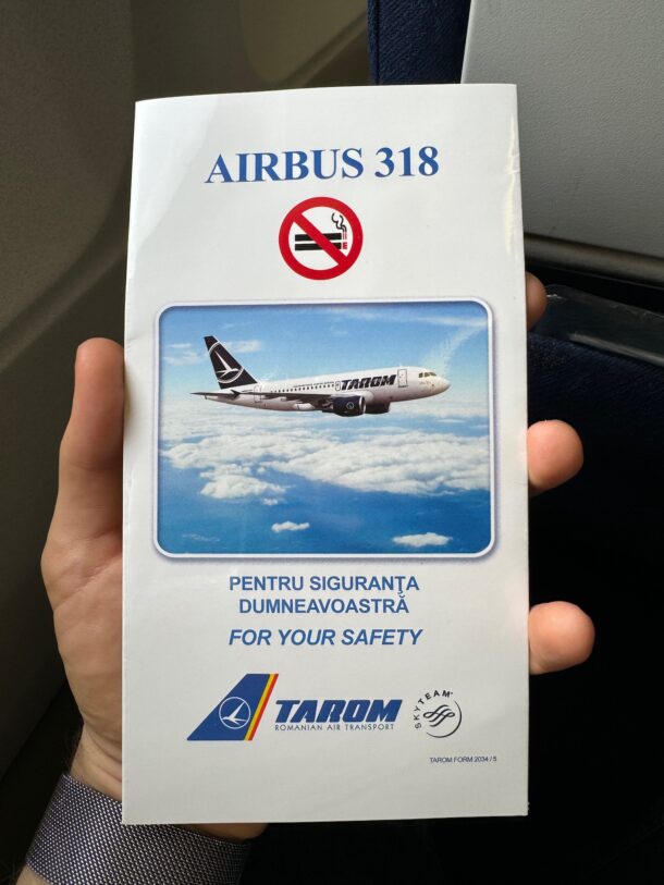 Review: TAROM A318 Business Class - Live and Let's Fly
