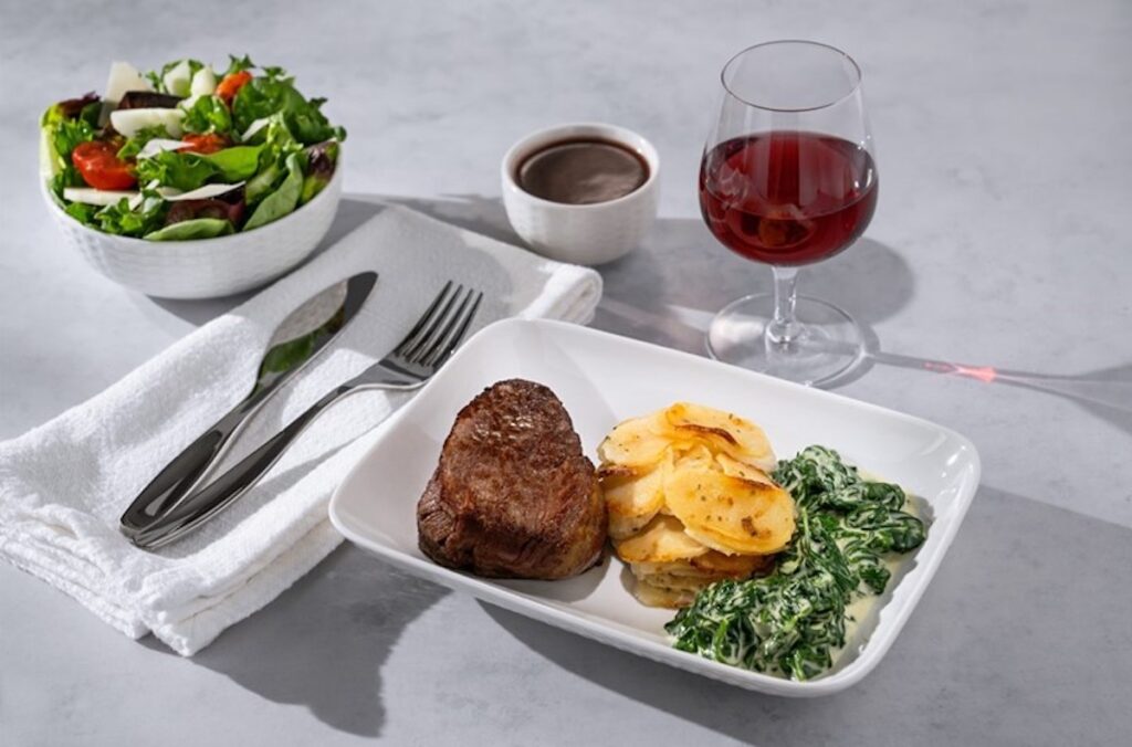 United Airlines Introduces Signature Regional Entrees In First Class ...