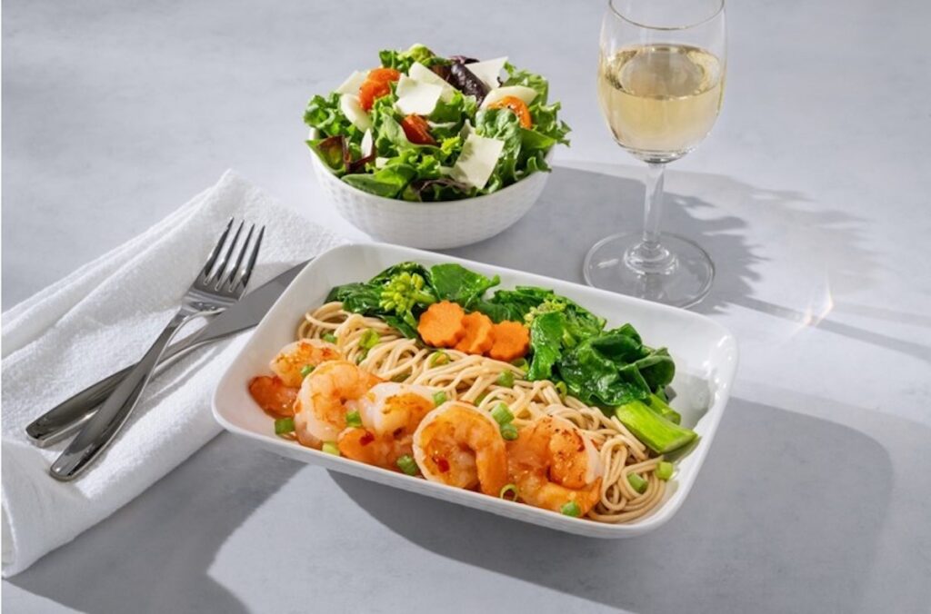 United Airlines Introduces Signature Regional Entrees In First Class ...