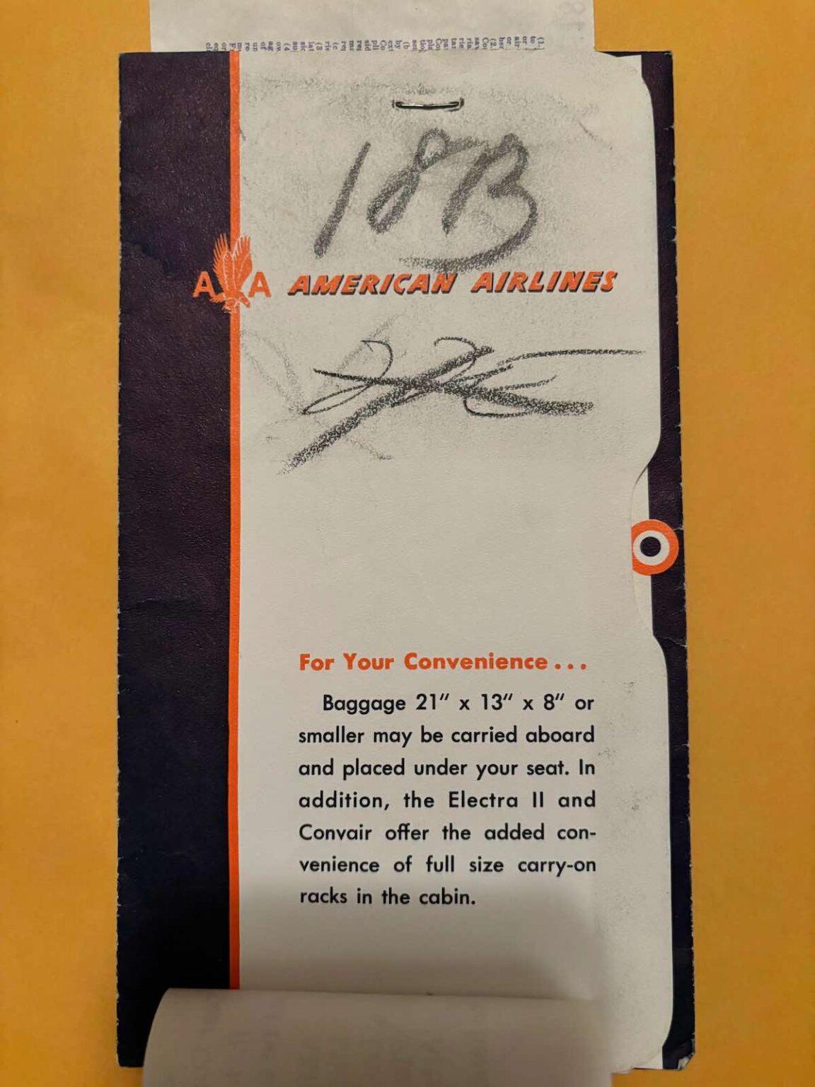 Vintage American Airlines Ticket Shows How Astronomically Expensive ...