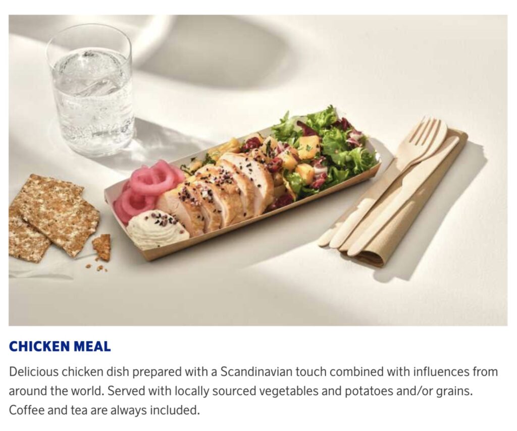 SAS Buy-On-Board Meals Within Europe: Delicious And Healthy - Live and ...