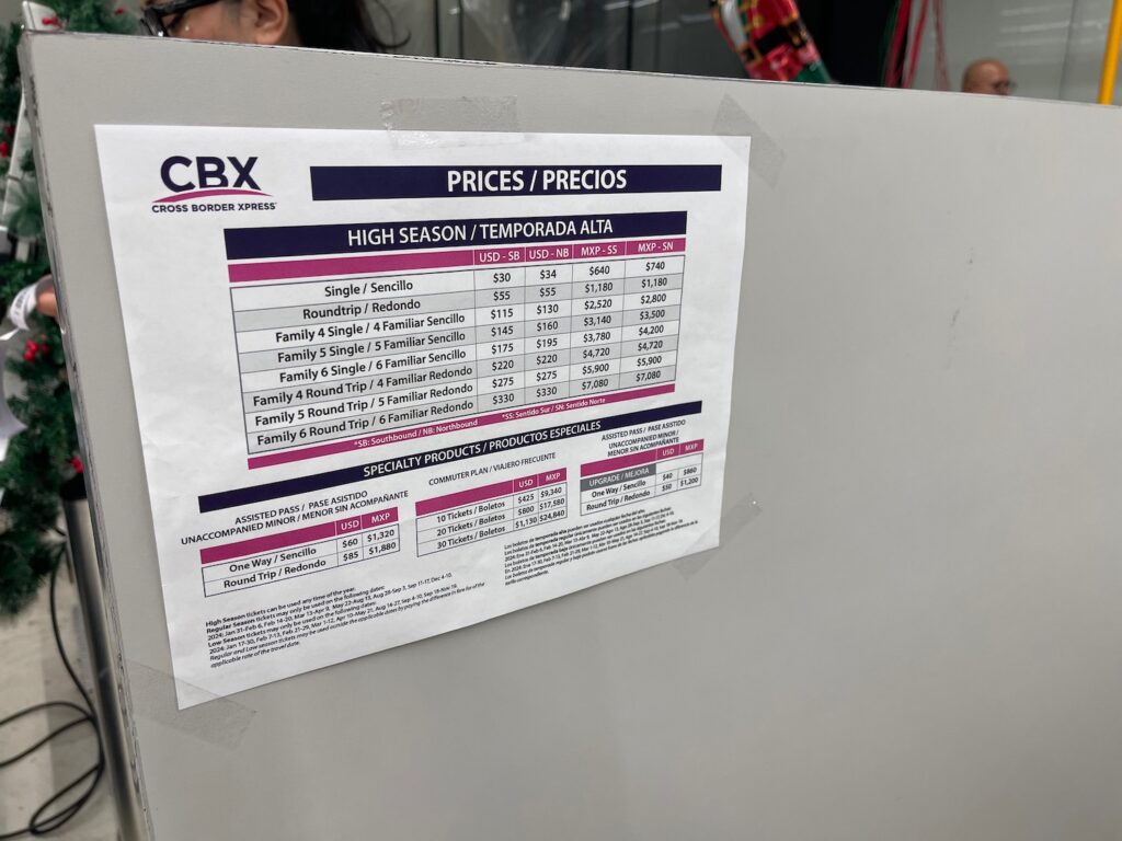 Review: Cross Border Xpress (CBX) From Tijuana Airport To USA - Live and Let's Fly