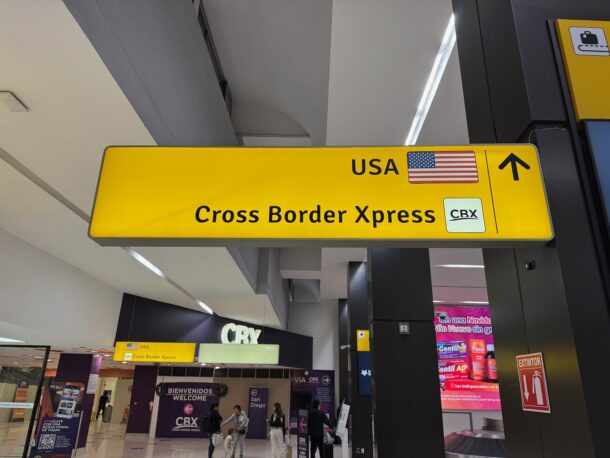 Review: Cross Border Xpress (CBX) From Tijuana Airport To USA - Live ...