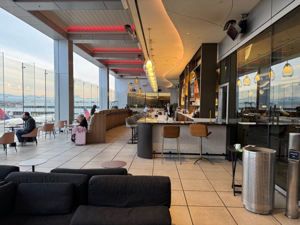 A Premium Breakfast In LAX Delta Sky Club - Live and Let's Fly