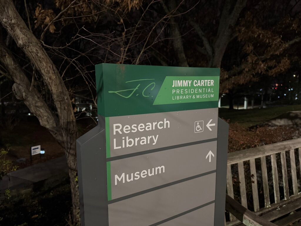 Trip Report: My Visit To Atlanta To Honor Jimmy Carter... - Live and ...