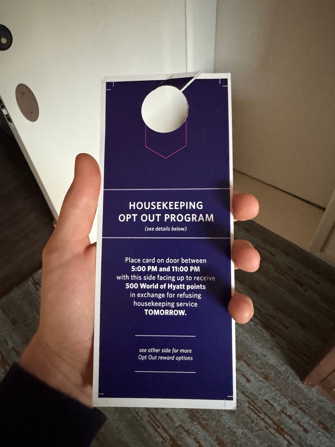 A Clever Incentive To Turn Down Hotel Housekeeping - Live and Let's Fly
