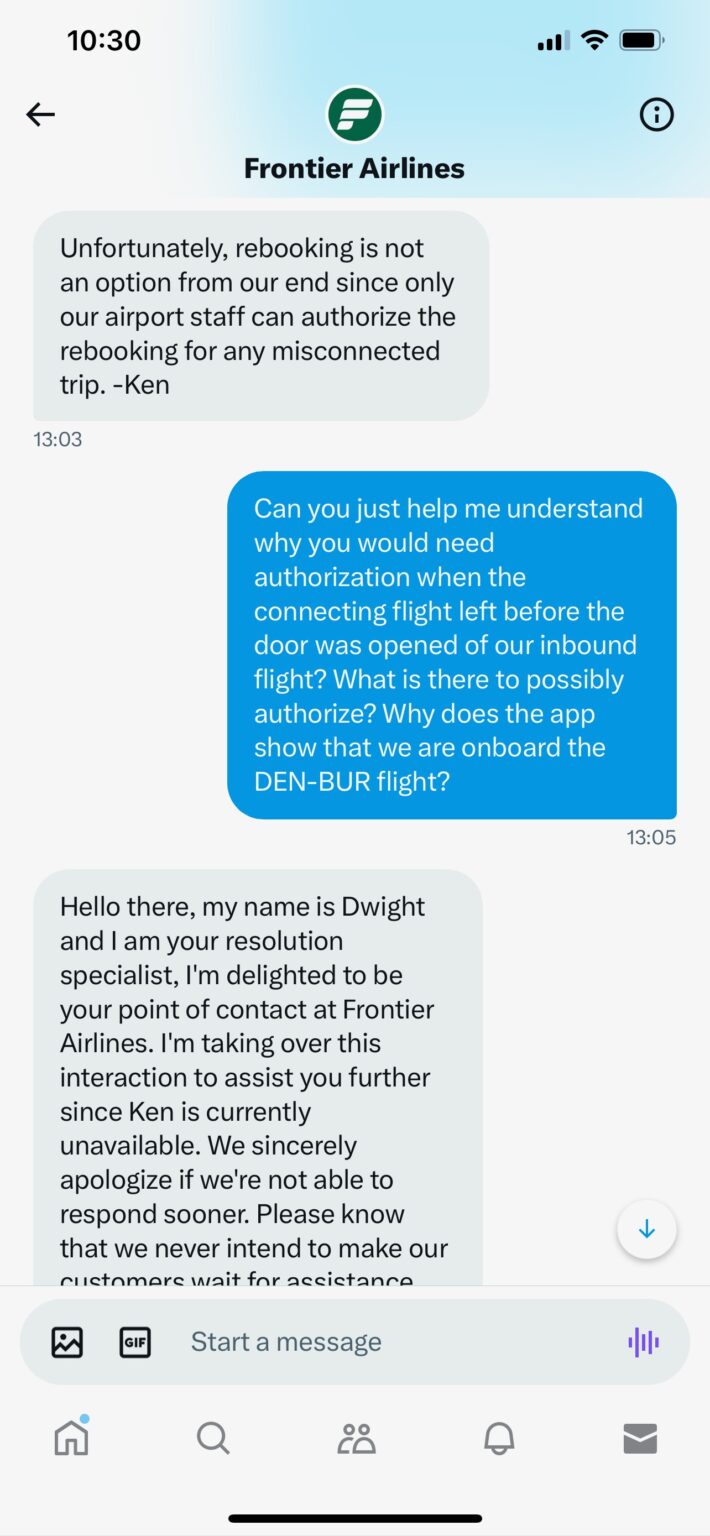 Frontier Airlines' Absurdly Incompetent Customer Service - Live and Let ...