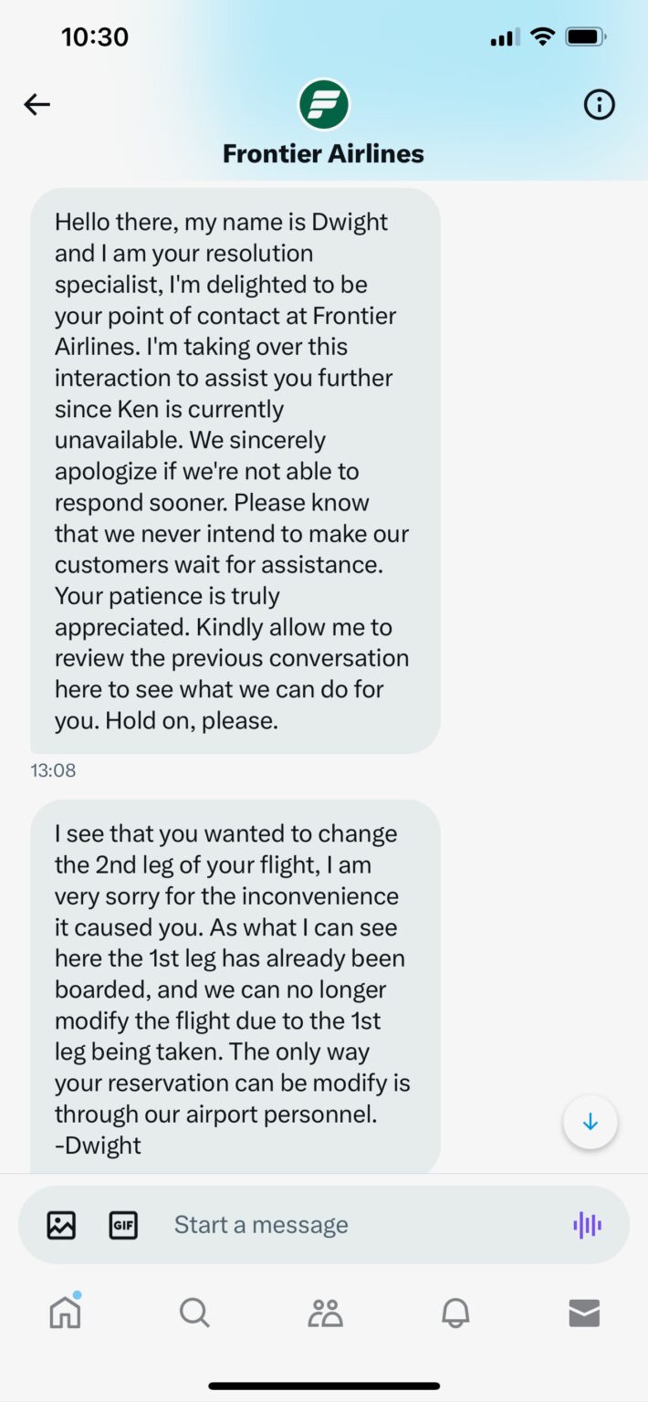 Frontier Airlines' Absurdly Incompetent Customer Service - Live and Let ...