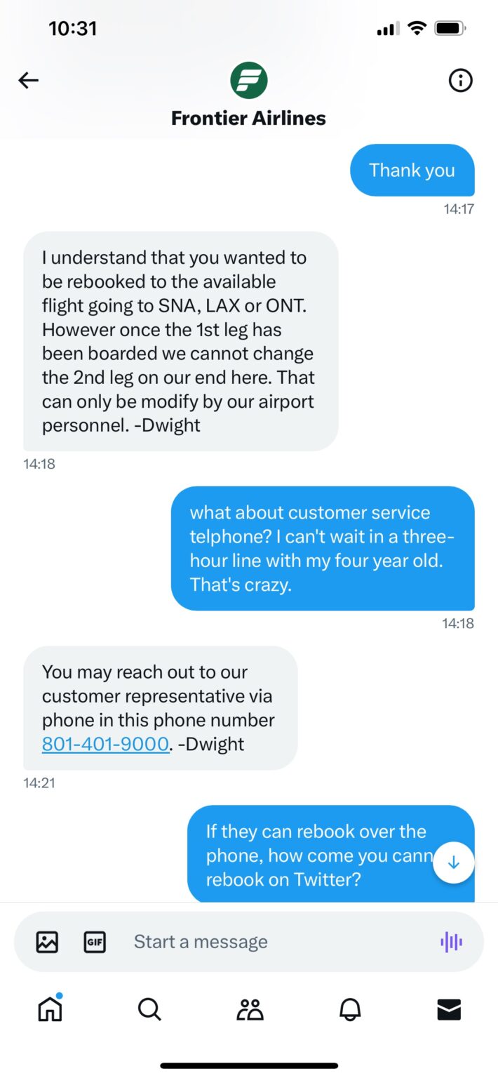 Frontier Airlines' Absurdly Incompetent Customer Service - Live and Let ...