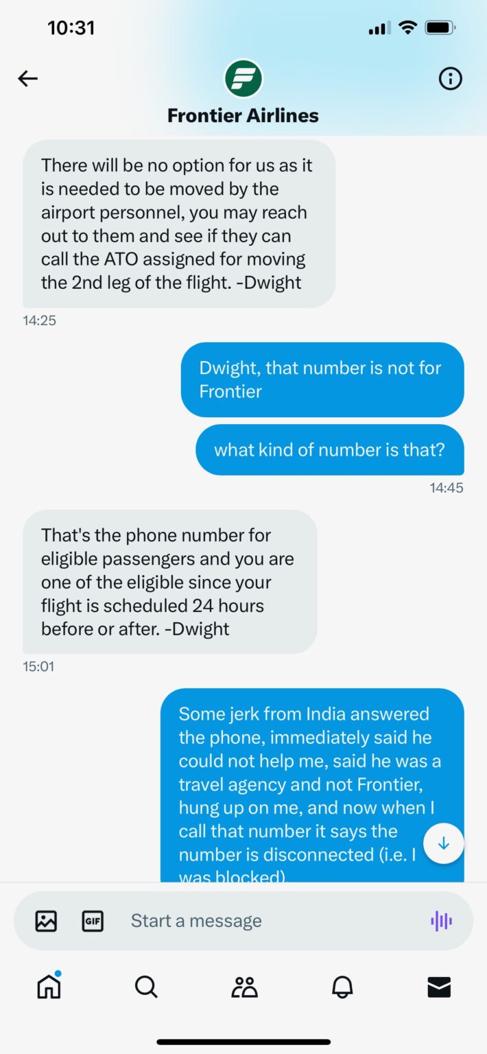 Frontier Airlines' Absurdly Incompetent Customer Service - Live and Let ...