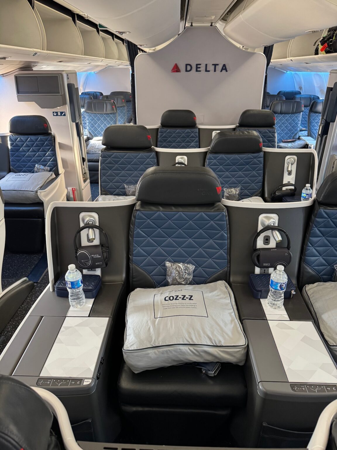 Review: Delta Air Lines 767-300 "Delta One" Business Class - Live and ...