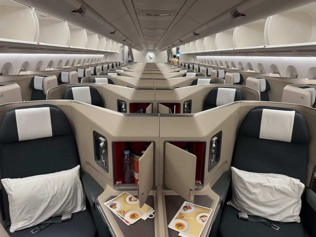 14 Hours In Cathay Pacific A350-1000 Business Class... - Live and Let's Fly