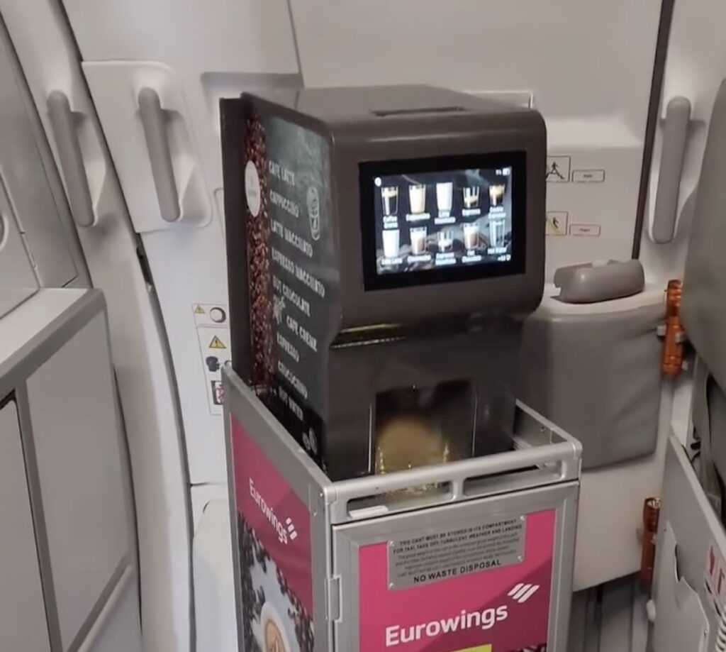 Cool: German Carrier Offers Espresso Specialties Onboard With ...