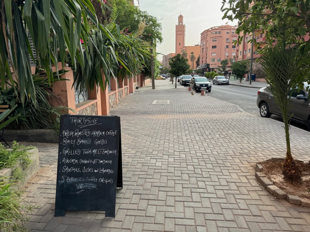 Great Coffee In Marrakesh - Live and Let's Fly