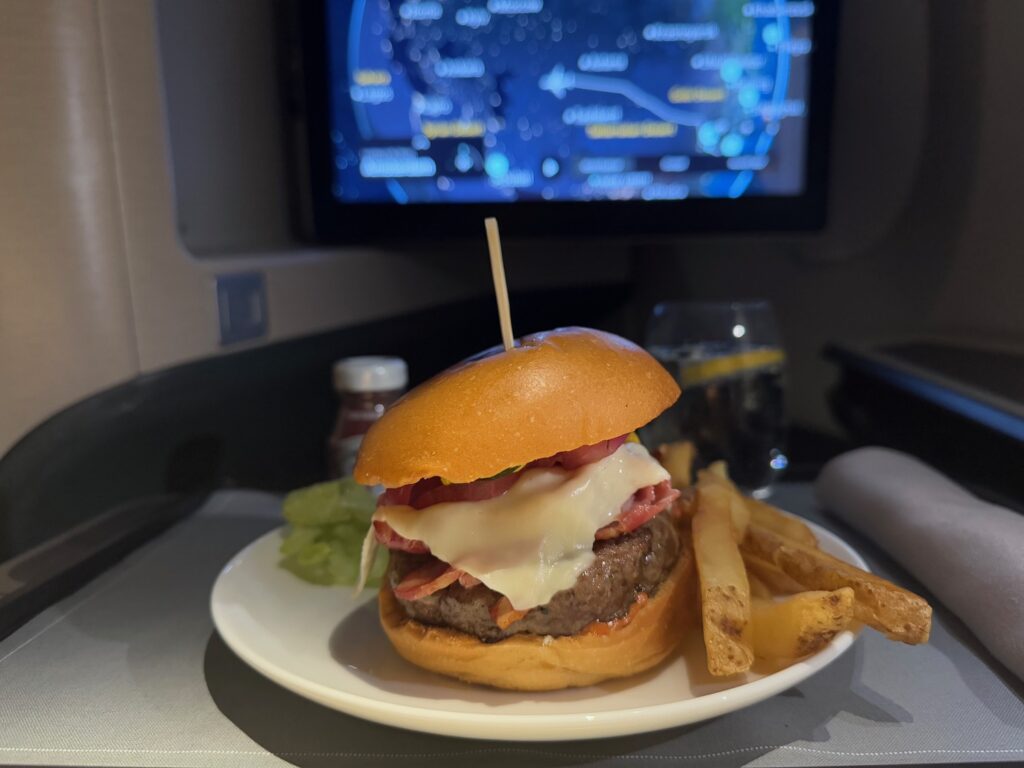 The Best Airplane Burger I’ve Ever Eaten — And Yes, It Comes With Fries ...