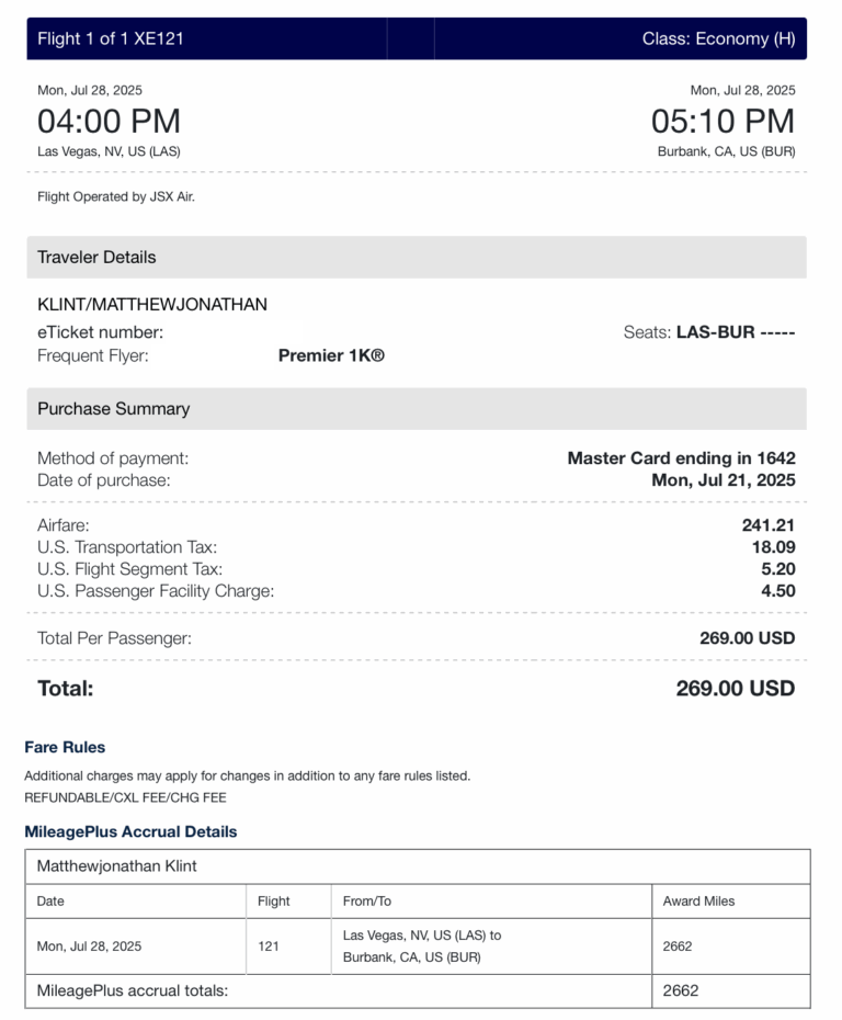 JSX Review: Semi-Private E145 Flight From Las Vegas To Burbank - Live and Let's Fly