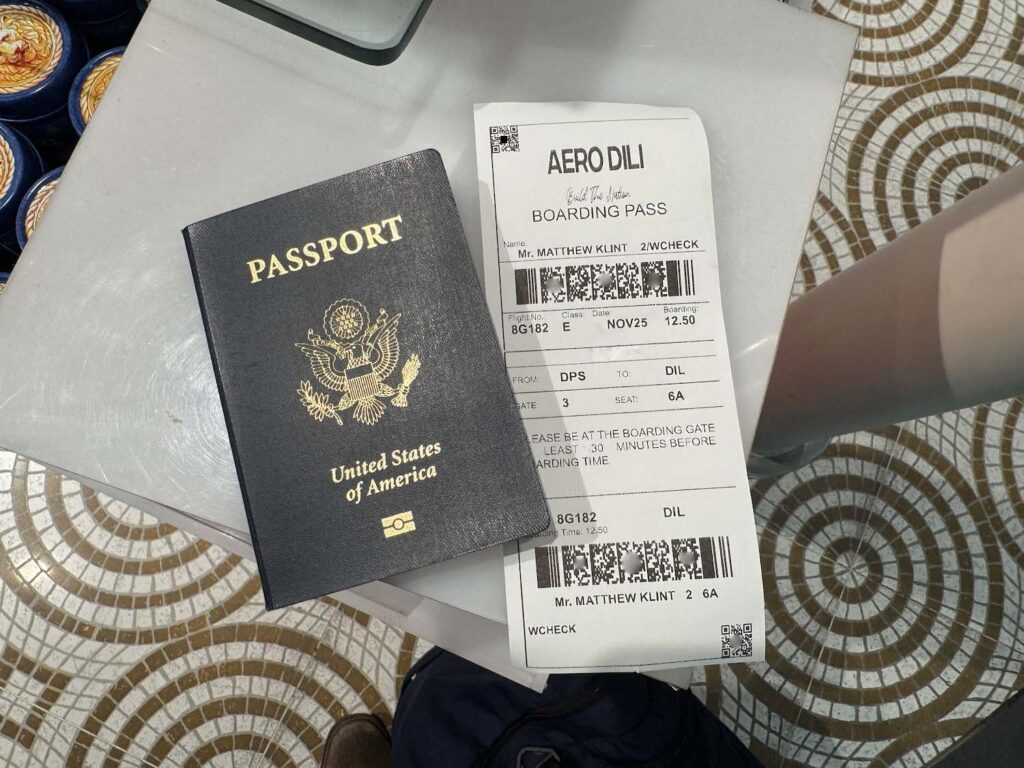 Unbelievable! Aero Dili Calls Me Backs, Lets Me Board Flight To Timor ...
